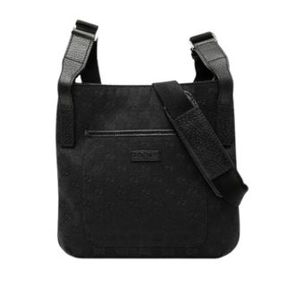 Gucci Sac bandouli&egrave;re en toile Pre-owned - Femme - Pre-owned - Noir - Taille: ONE Size