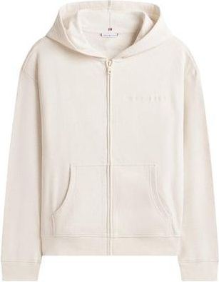 Tommy Hilfiger Sweat zipp&eacute; en coton m&eacute;lang&eacute;