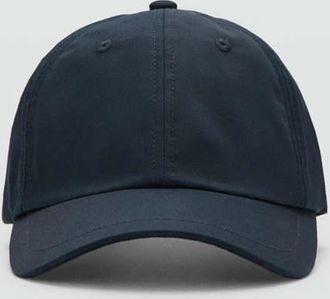 Mango Casquette unie en coton bleu marine - Homme - Taille unique - MANGO MAN