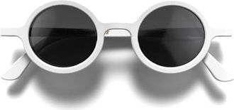 London Mole Moley lunettes de soleil | Verres ronds cool | Homme femme unisexe | Charnières à ressort
