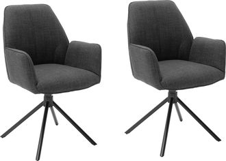 Robas Lund PEMBA 4 Fuß Stuhl mit Armlehnen