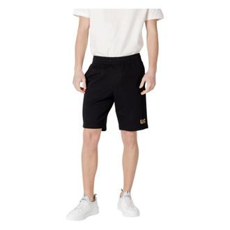 Emporio Armani Emporio Armani Ea7, Homme, Shorts, Noir, Taille: S Short en Coton avec Poches Avant