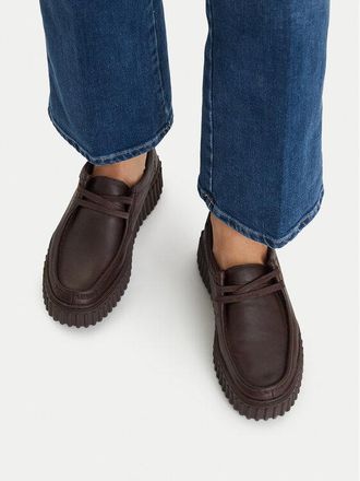 Clarks Halbschuhe Torhill Bee 26327768 Dunkelbraun