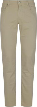 Jacob Cohen Homme, Jeans, Beige, Taille: W33 Pant 5 PKT Slim FIT Bard Diagonale STR