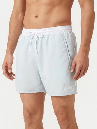 HUGO BOSS Badeshorts Starfish 50514429 Blau Regular Fit