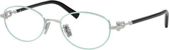 Tiffany & Co. unisex, Accessoires, Gris, Taille: 51 MM Tf1176D Oval Frame