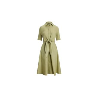 Ralph Lauren Hemdblusenkleid - - Dresses - Damen - Gr&uuml;n - M
