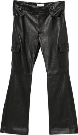Ernest W. Baker Homme, Pantalons, Noir, Taille: L Pantalon en cuir