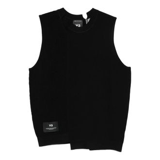 Yohji Yamamoto Homme, Tops, Noir, Taille: S GFX Knitted Vest