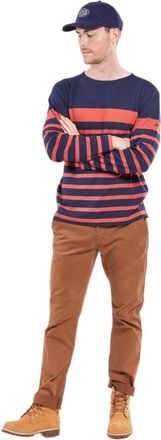 Armor Lux Chino Regular H&eacute;ritage Tanis Herren-Hose, Mokka, 34