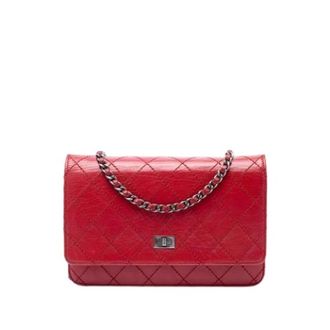 Chanel Pre-owned Wallet on Chain - - Pre-owned - Damen - Rot - ONE SIZE