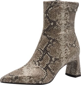 Tamaris Damen Stiefel Vegan beige 40