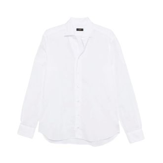 Barba Homme, Chemises, Blanc, Taille: 2XL Chemise &agrave; Col Italien