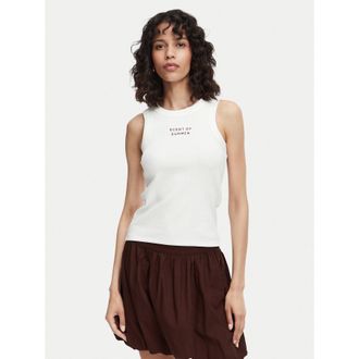 Vero Moda Top Nira 10341982 Wei&szlig; Slim Fit