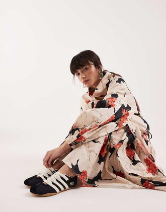 adidas Originals Tokyo - Mary-Jane-Schuhe in Schwarz und Wei&szlig;