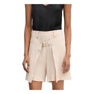 Simona Corsellini Bermuda Shorts - - Shorts - Damen - Beige - XL