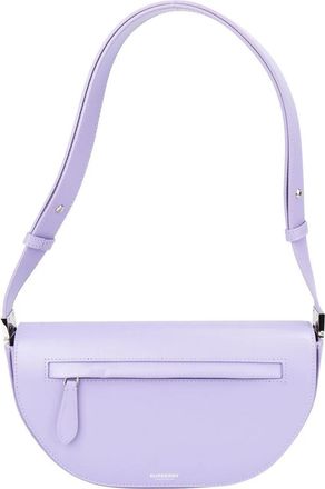 Burberry Crossbody Bags - Burberry Lilac Leather Olympia Crossbody Bag - Gr. unisize - in Orange - f&uuml;r Damen