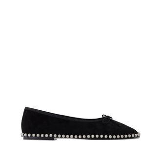 Alexander Wang Verzierte Ballerinas mit spitzer Zehenpartie - - Shoes - Damen - Schwarzk - 40 EU