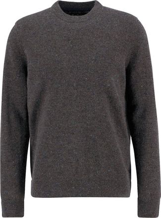 Barbour Pullover aus Wolle mit gepunktetem Strickmuster in