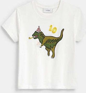 Coach Rexy 10 Th Birthday 90s Fit T-Shirt Aus Biobaumwolle