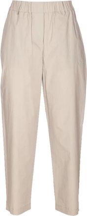 Alysi Femme, Pantalons, Gris, Taille: 40 FR Pantalone Popeline Sigaretta