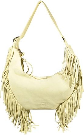 Orciani Femme, Sacs, Vert, Taille: ONE Size Isola Suede Shoulder Bag