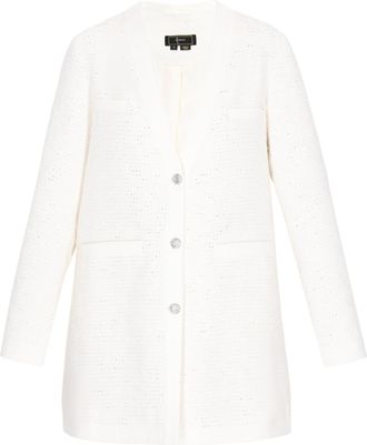 Faina Blazer Frauen cremefarben