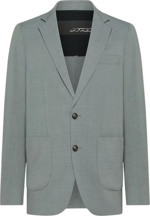 Roberto Ricci Design Rrd, Homme, Costumes, Gris, Taille: XL Summer Wooltech Blazer
