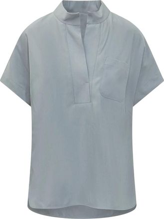 Nine In The Morning Femme, Tops, Bleu, Taille: 38 FR Polo &agrave; Manches Courtes