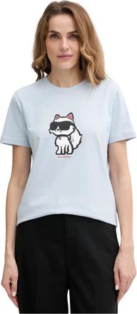 Karl Lagerfeld Damen, Oberteile, Blau, XSGr&ouml;&szlig;e