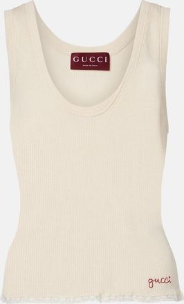 Gucci Top aus Baumwolle