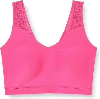 Chantelle Damen Softstretch Uw Sg Sans A. Padded Top LaceSport-BH, Fuchsia Purple, XL/2XL