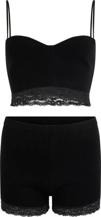 Red Valentino Femme, Sous-v&ecirc;tements, Noir, Taille: 36 FR Sets
