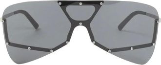 Rick Owens Lunettes de soleil Tower - Homme - Accessoires - Gris - Taille: ONE Size