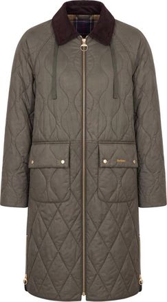 Barbour Osbourne Steppjacke - - Jackets - Damen - Gr&uuml;n - S