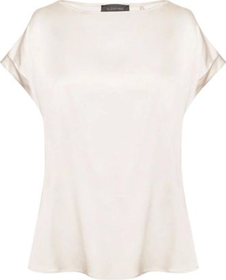 Elena Miro Femme, Blouses et Chemises, Blanc, Taille: 42 FR Blusa