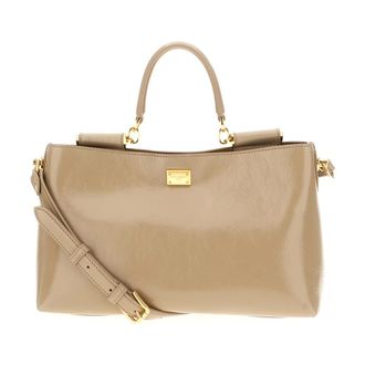 Dolce & Gabbana Vittoria Handtasche - - Bags - Damen - Beige - ONE SIZE