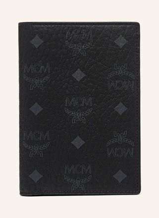 MCM Mcm Reisepass-Etui Visetos schwarz