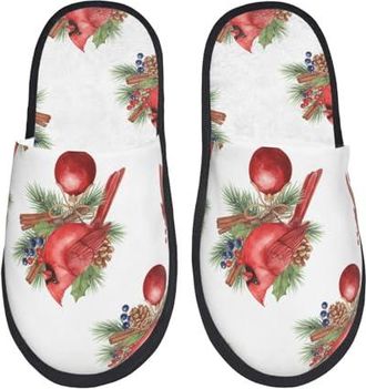 Generic &eacute;l&eacute;gant Pantoufles Femmes Cardinal de No&euml;l Chausson Maison Unisex Chaussons Homme pour Homme Femme Adulte L