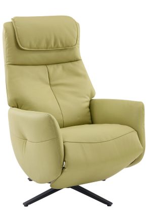 Xora Massagesessel, Olivgr&uuml;n, Metall, Textil, Leder, Echtleder, Rindleder, 77x113x90 cm, Relaxfunktion, Liegefunktion, Netzbetrieb, Massagefunktion, Wohnzi