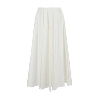 Givenchy A-Linien-Rock mit ausgestelltem Design - - Skirts - Damen - Wei&szlig; - S