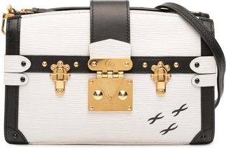 Louis Vuitton Hobo Bags - Epi Trunk Clutch - Gr. unisize - in Wei&szlig; - f&uuml;r Damen