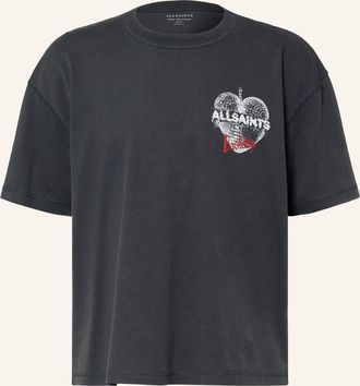 AllSaints Allsaints T-Shirt Reflect schwarz