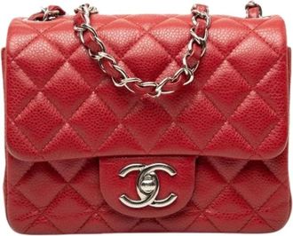 Chanel Sac bandouli&egrave;re Pre-owned - Femme - Pre-owned - Rouge - Taille: ONE Size