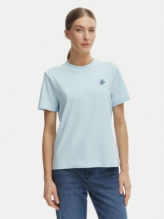 Tommy Hilfiger T-Shirt WW0WW48699 Blau Regular Fit