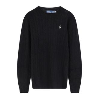 Polo Ralph Lauren Femme, Pulls, Noir, Taille: 40 FR Pull en laine et cachemire