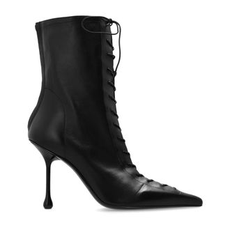 Jimmy Choo London Hohe Kn&ouml;chelstiefel Scarlett - - Shoes - Damen - Schwarzk - 39 EU