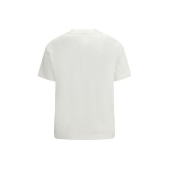 Brunello Cucinelli Womens White Cotton T-Shirt