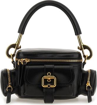 Chlo&eacute; Womens Leather Camera Bag Black Domestic Shoulder