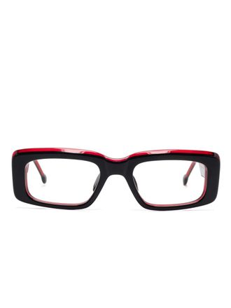 l.a.Eyeworks lunettes de vue Pavoni - Noir